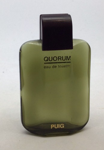 QUORUM - PARFUM PUIG - EDT / HOMME - MINIATURE 12 ml - 6,7 cm - VIDE | eBay