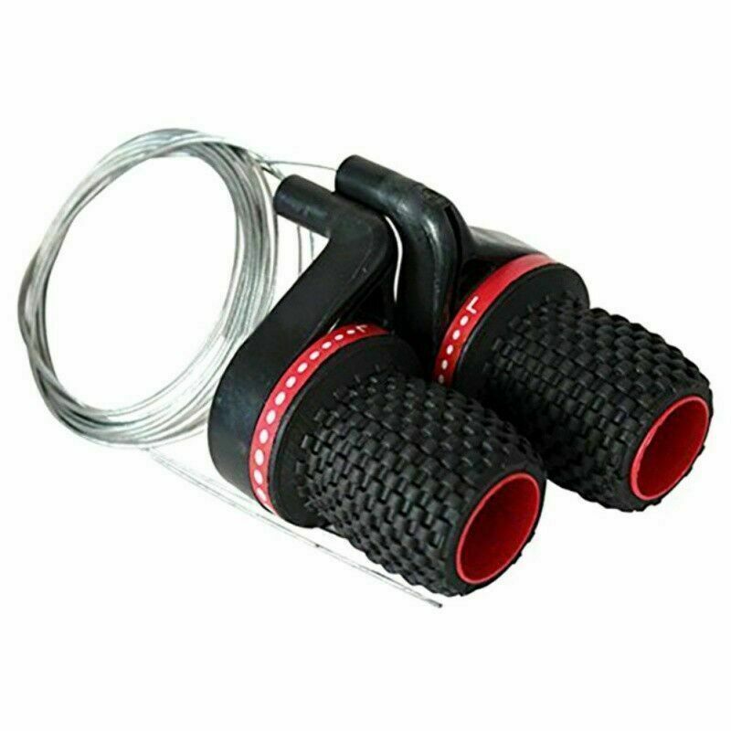 Bicycle Shift Levers Handle Bike Twist Grip Gear Cycle Speed Handlebar ...