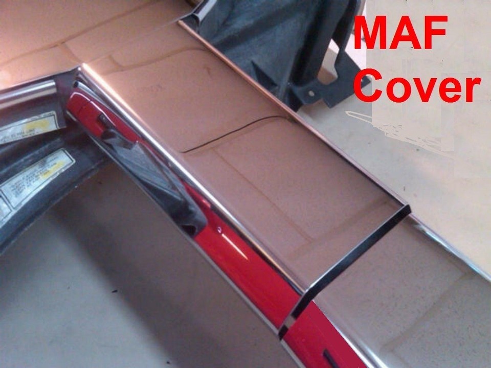 C4 Corvette 1985-1989 Engine Dress Covers 4 Pc L98 chrome polished ...