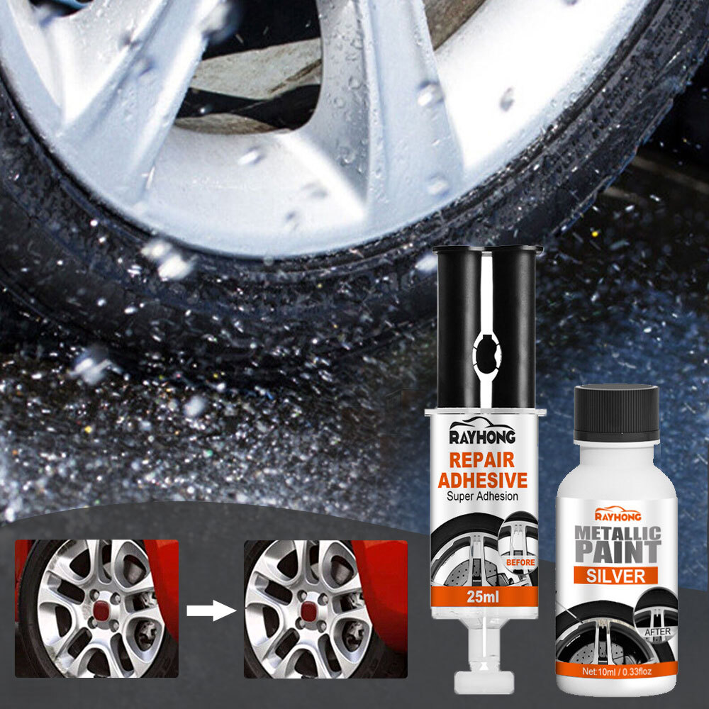 Alloy Wheel Scratch Repair Kit Waterproof Scratch Repair Remover Agent ...