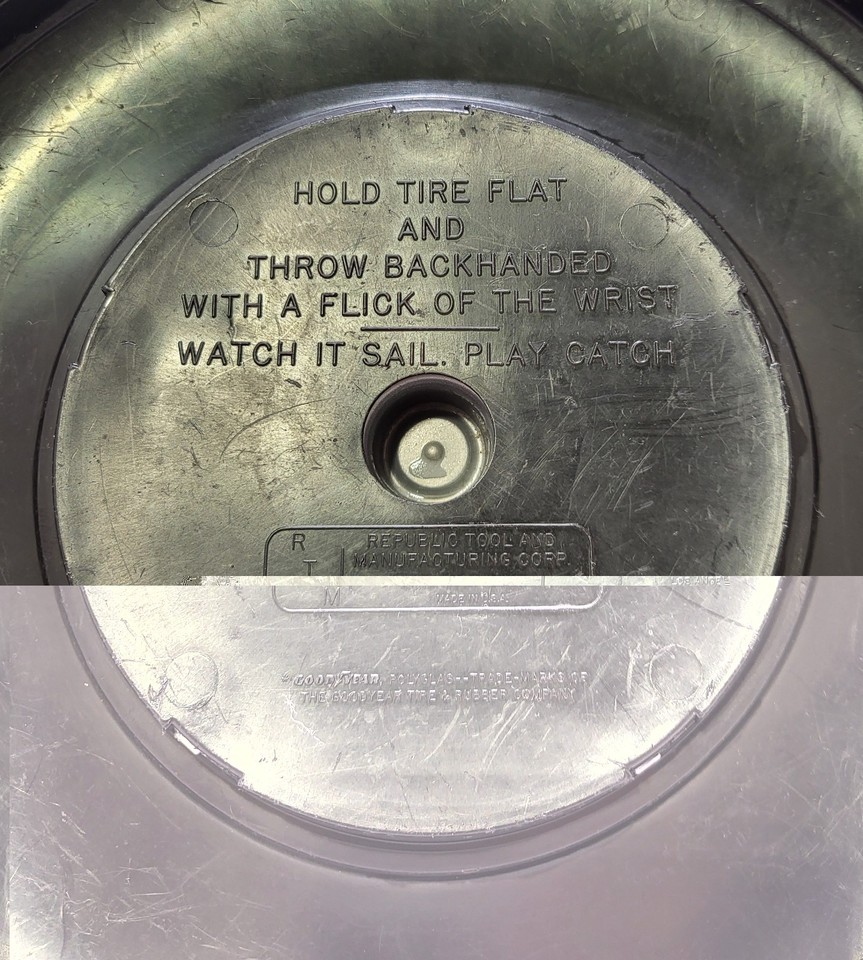 Vintage~~1969-1975~~Goodyear Polyglas Tire~~Advertising Frisbee~~HTF ...