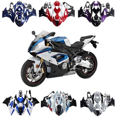 ABS Plastic Bodywork For 2017 2018 BMW S1000RR Injection Fairings Full ...
