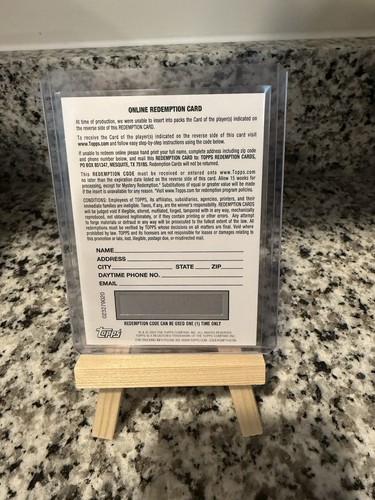 2025 Topps Series 1 Cinci Reds Rhett Lowder RC Flagship Real One ...