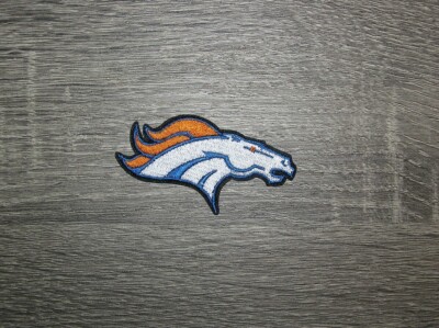 Denver Broncos Team Logo Embroidered Iron On Patch 2.75" x 2" | eBay