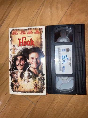 Hook (VHS, 1992) Dustin Hoffman Robin Williams Julia Roberts Bob ...
