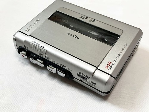 SONY TCM-450 WALKMAN Cassette Tape Recorder Player Portable Working ...