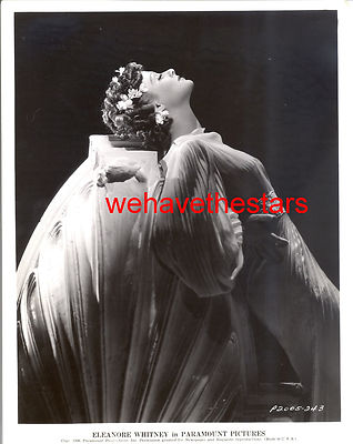 Vintage Eleanor Whitney ABSOLUTELY GORGEOUS GLAMOUR 30s Publicity ...