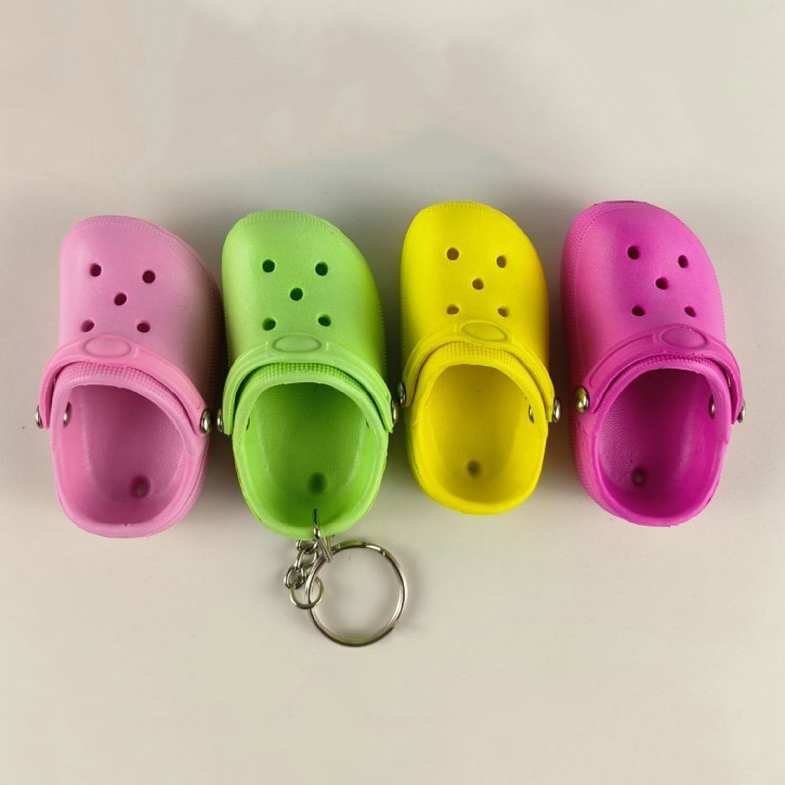 Slipper Keychain Wear-resistant Schoolbag Pendant Mini Slipper Shoes ...