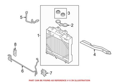 Genuine OEM Radiator Coolant Hose For BMW 17127598249 | eBay