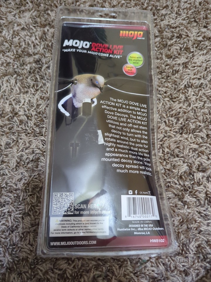 MOJO Outdoors Dove Live Action Kit,Black | eBay
