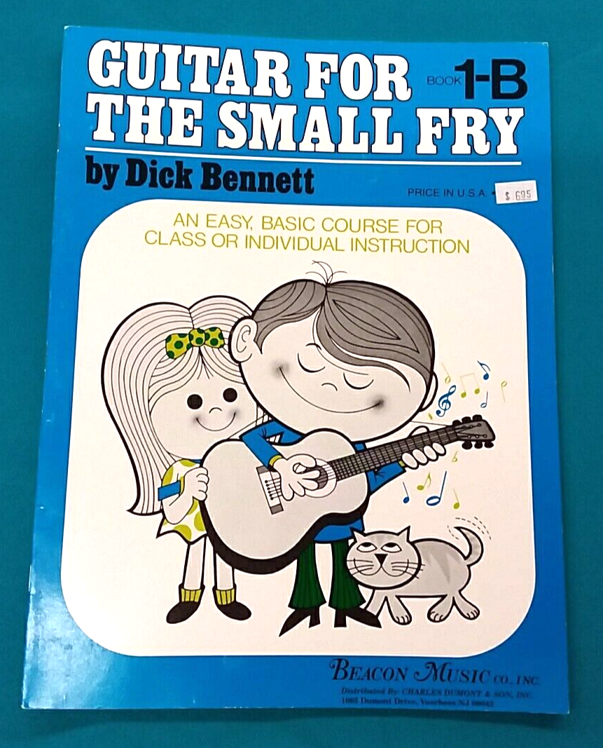 Guitar For The Small Fry ~ Book 1-B ~ Easy Basic Course For Class Or ...