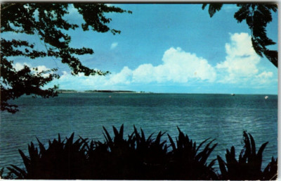 Postcard Guam Cocos Island as Seen from Merizo Guam Micronesia ...