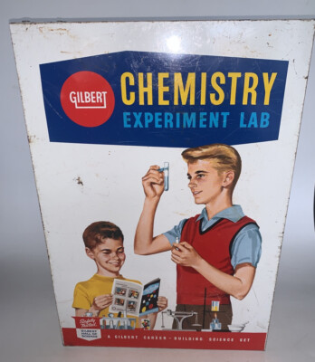 Vintage Gilbert Chemistry Experiment Lab Metal BOX Only | eBay
