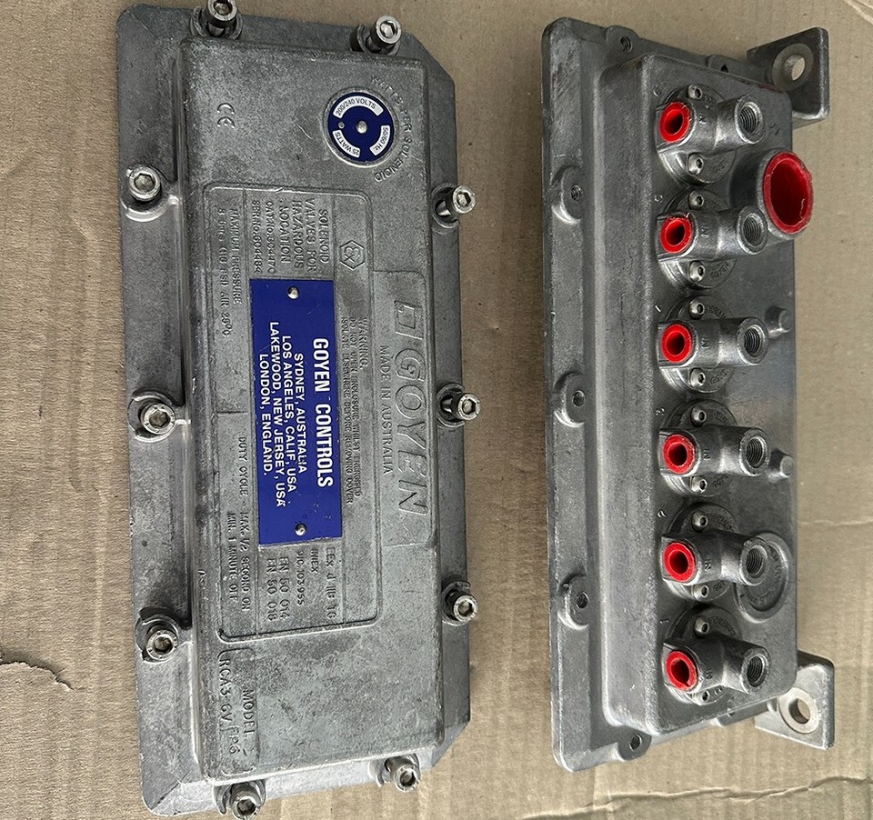 GOYEN Pulse Jet Valves pilot valves box RCA3-6VFP6(no coil) | eBay