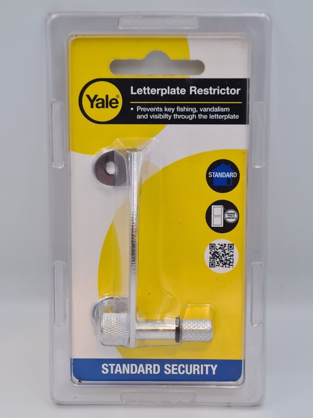 Yale Ylprc Letterbox Security Restrictor Chrome for sale online | eBay