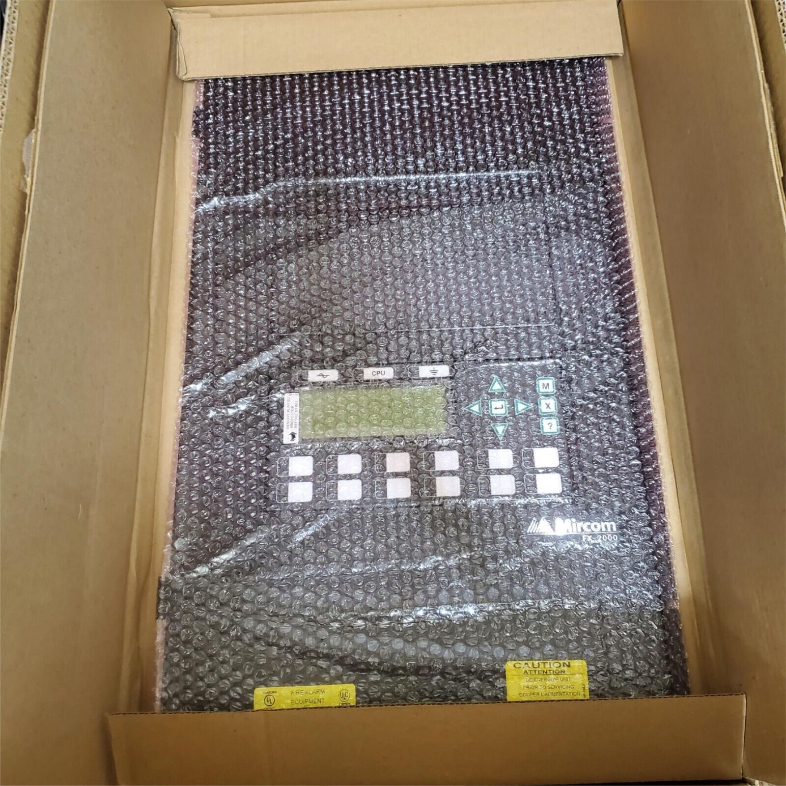 NOB Mircom FX-2000 FX-2003-6DS Intelligent Fire Alarm Control Panel for ...