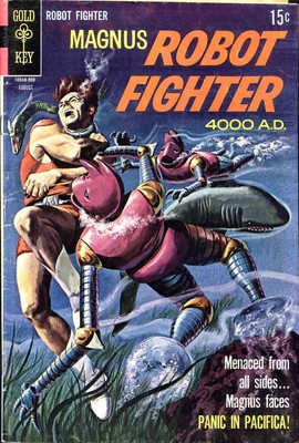 Magnus, Robot Fighter (Gold Key) #27 FN; Gold Key | August 1969 4000 AD ...
