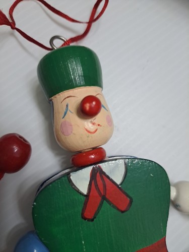 Vintage Wooden Jumping Jack Soldier, Hand Painted, Pull String Toy 8 ...