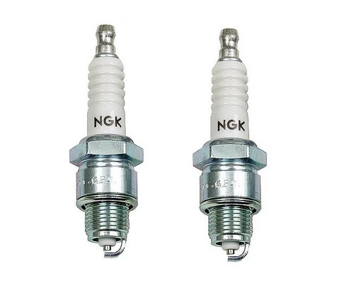 2 NGK SPARK PLUGS HONDA BPR4HS 98076-54747 TG50 GYRO NQ50 NU50 NB50 ...