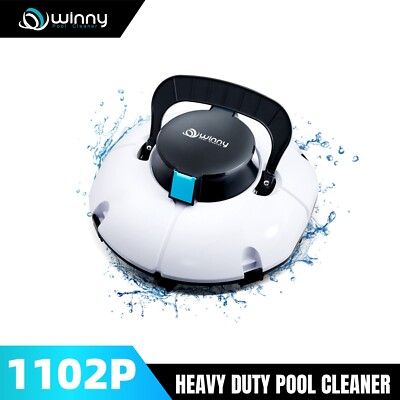Pool Cleaner Robot Cordless Pool Vacuum Winny Ideal for Above Pools ...
