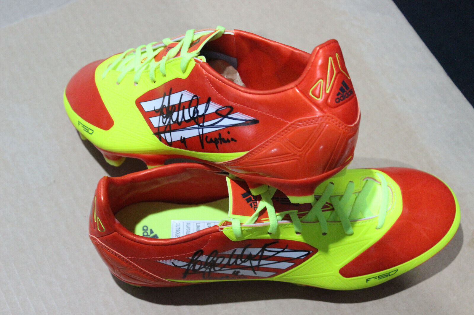 Essendon Jobe Watson Signed 'Captain' Addidas Boots | eBay Australia