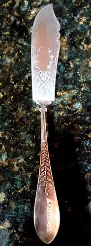 Antique Gorham Sterling Silver "Palm" Master Butter Knife 6 3/4" Pat ...