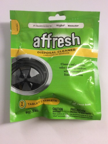 (5) AFFRESH Food/Garbage Disposal Cleaning Tablets ~ W10921680 ~ Citrus ...