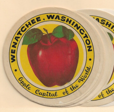 Apple Capitol of the World, Wenatchee, Washington Windshield Decal ...