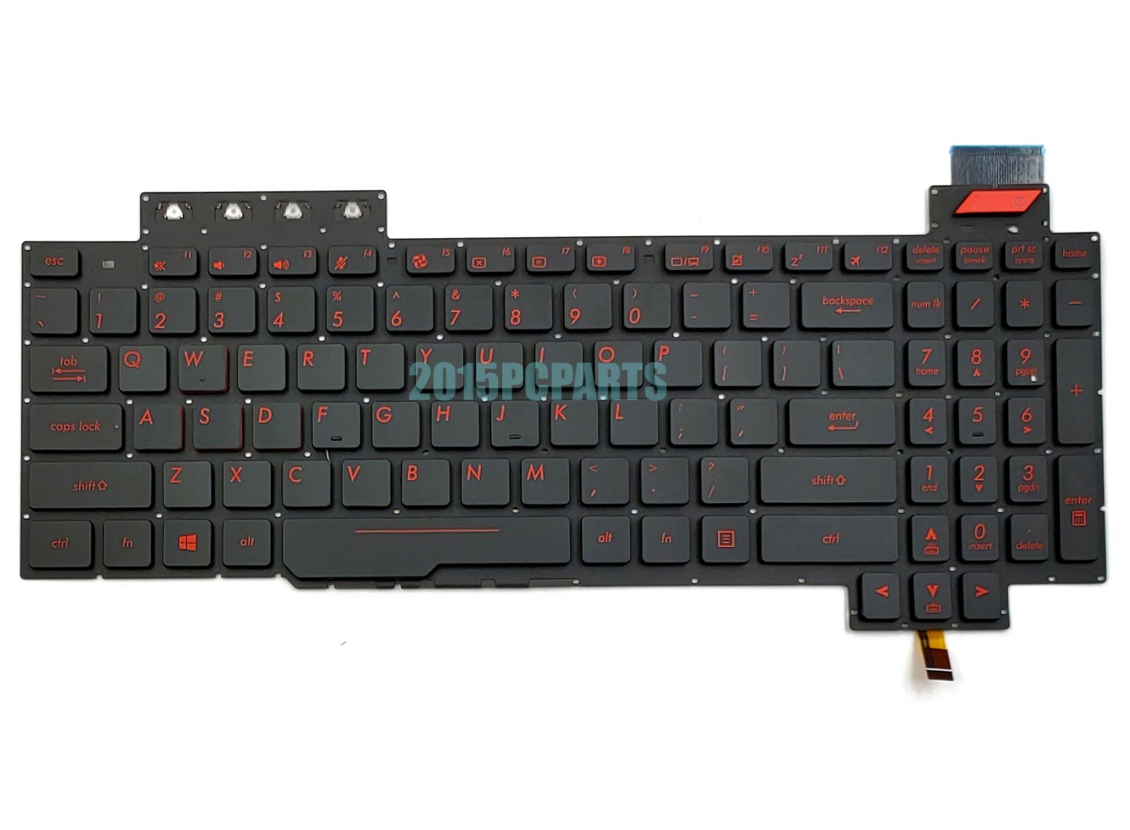 New Asus FX503 FX503VD FX503VD-EH73 FX503VM FX503VM-NS52 Keyboard US ...