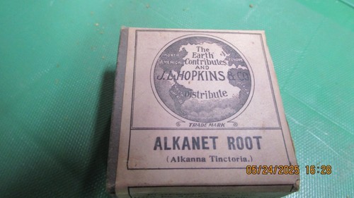 antique apothecary Alkanet Root Herb sealed packages J.L. Hopkins | eBay