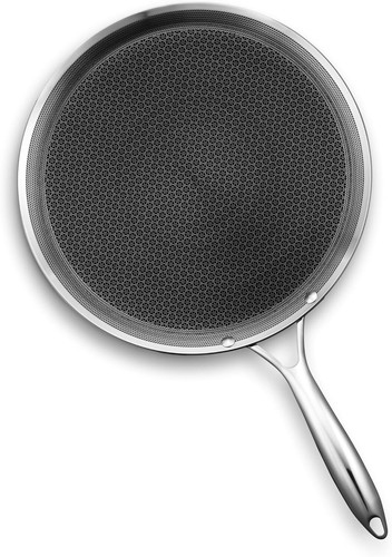 HexClad Hybrid Nonstick 12-Inch Griddle Pan, Stay-Cool Handle | eBay