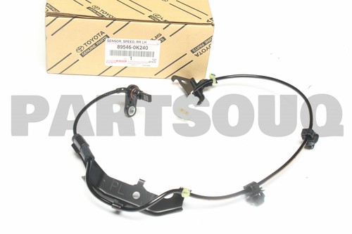 895460K240 Genuine Toyota SENSOR SPEED RR LH 89546-0K240 | eBay