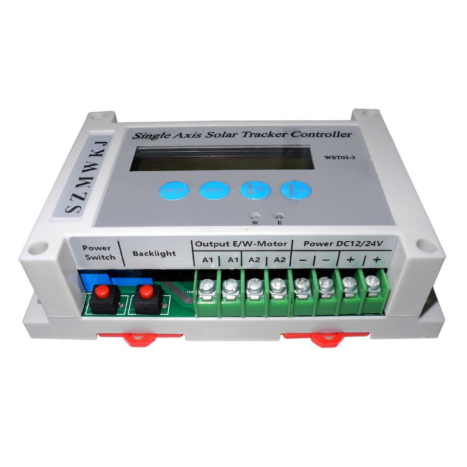 Electronic Controller + Anemometer for Single Axis Solar Sun Track ...