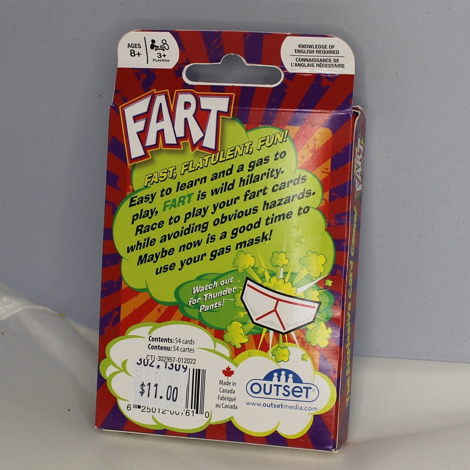 Fart The Explosive Card Game! - Fart Game - Party Game 625012007610| eBay
