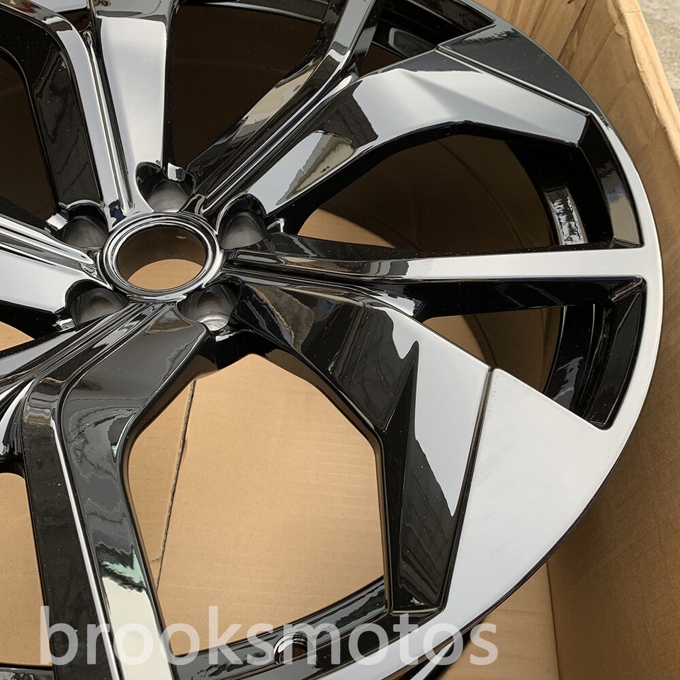 22" GLOSS BLACK WHEEL RIMS FIT STAGGERED FORGED WHEELS FIT FOR JAGUAR F ...