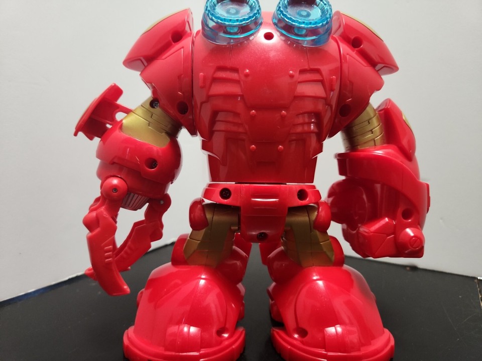 Marvel Super Hero Squad Iron Man Hulk Buster Armor Imaginext with ...