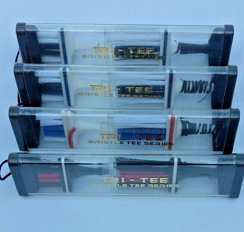 GOLF TRI-TEE BRISTLE BRUSH TEES 2 3/4" Optimal Contact Driver/Wood (48 ...