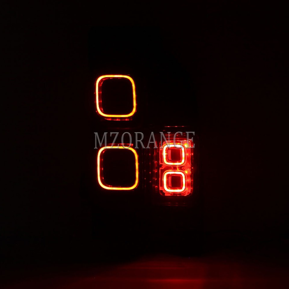 2PCS Smoked Tail Light Brake Rear Lamp For Land Rover Defender 110 90 ...