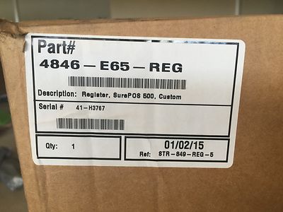 IBM SurePOS 500 (4846-E65) 15" TouchScreen POS+APG Drawer+IBM Printer ...