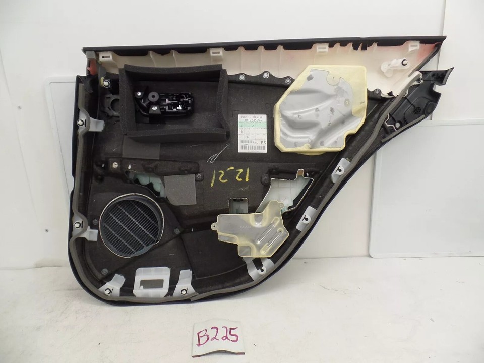 New OEM Lexus Door Trim Panel LH Rear Black 2007-2009 ES350 67640-33A50 ...