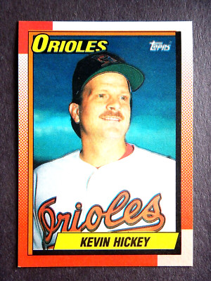 Kevin Hickey #546 Topps 1990 Baseball Card (Baltimore Orioles) E | eBay