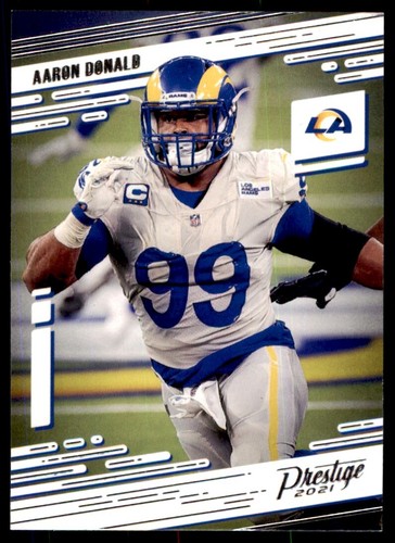 2021 Panini Prestige #99 Aaron Donald Los Angeles Rams | eBay