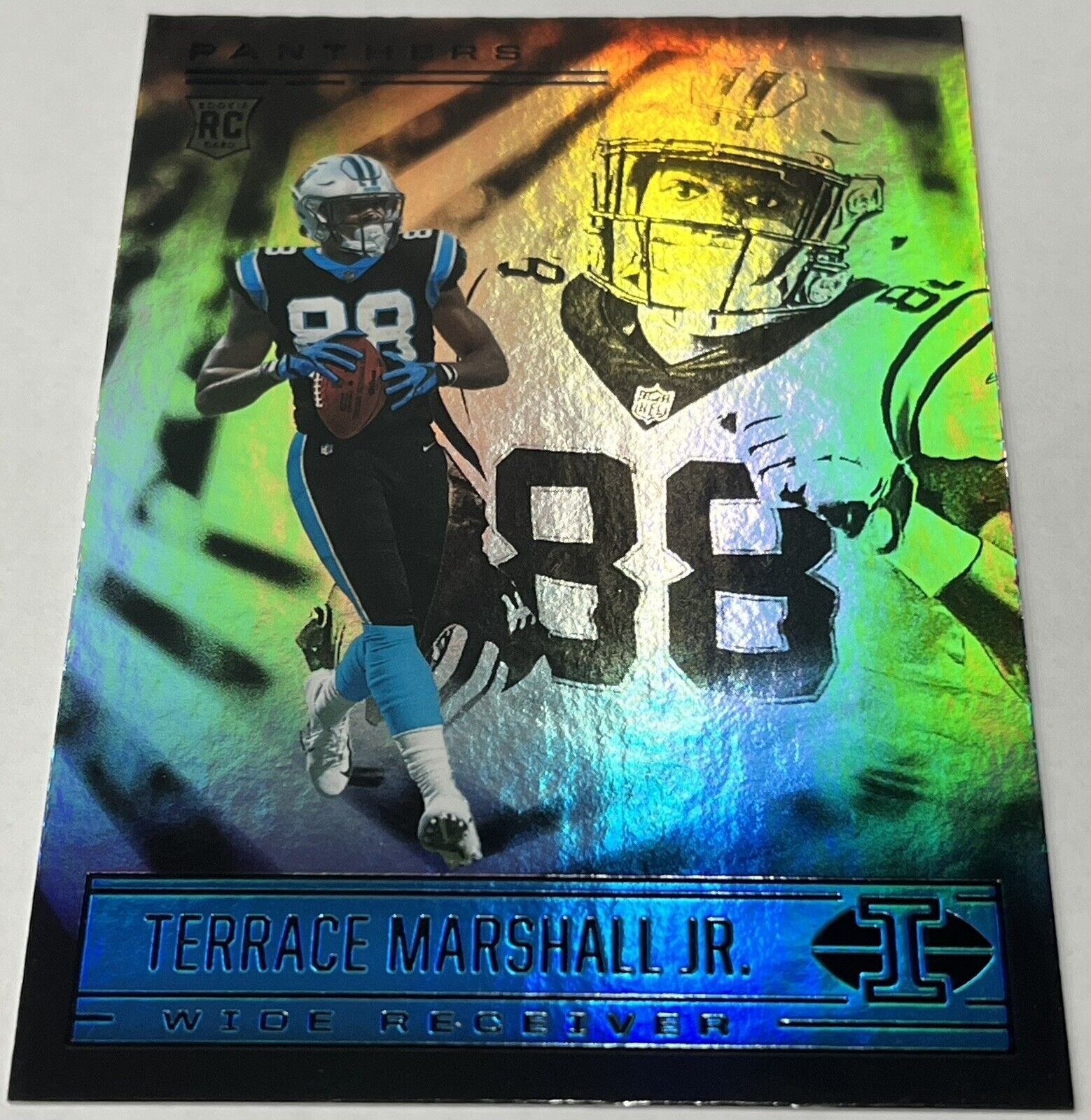 2021 Panini Illusions Terrance Marshall Jr #76 Rookie RC Panthers | eBay
