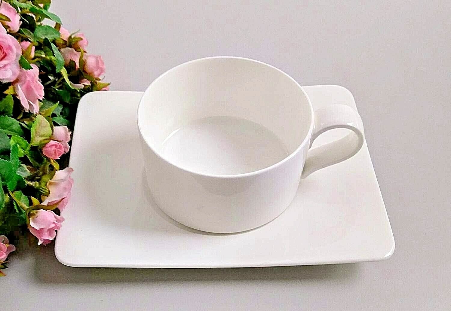 Villeroy & Boch MODERN GRACE Teetasse mit Unterteller NEU V&B mehr da ...