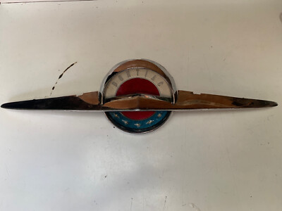 Pontiac 1954 Hood Ornament Emblem Trim Chieftain Star Chief | eBay