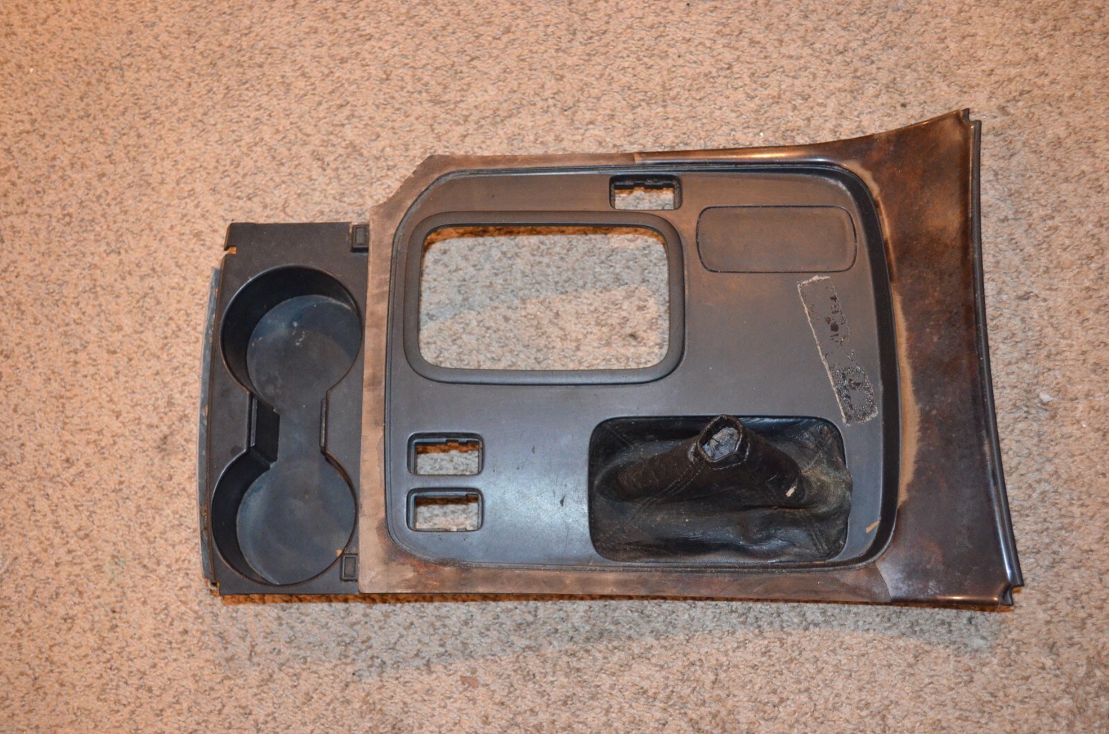 1998-2002 TOYOTA LAND CRUISER LX470 CENTER CONSOLE BEZEL GEAR SHIFT CUP ...