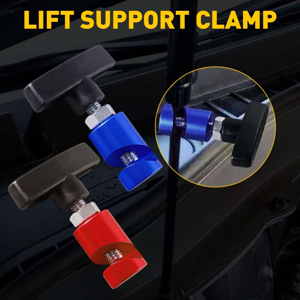 Car Engine Hood Lift Rod Support Clamp Shock Prop Strut Stopper ...