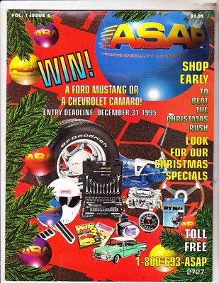 ASAP ---- CAR PARTS ---- CATALOG-----ISSUE 4 VOLUME 1 | eBay