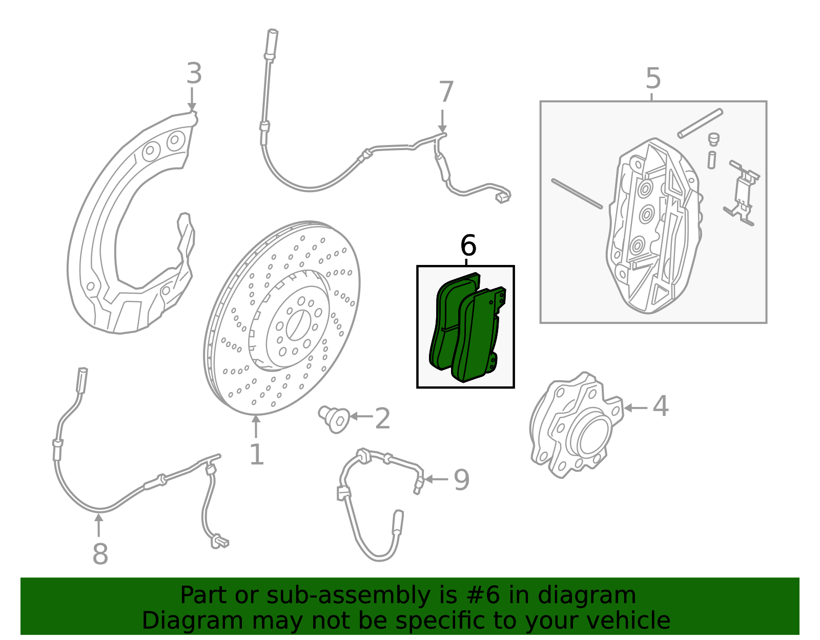Genuine BMW Disc Brake Pad (2018-2023) OE 34107886853 for sale online ...