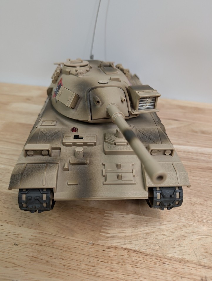 VINTAGE TYCO Tiger Tank W/ Remote - Military RC WWII Tank 1/16 - Parts ...